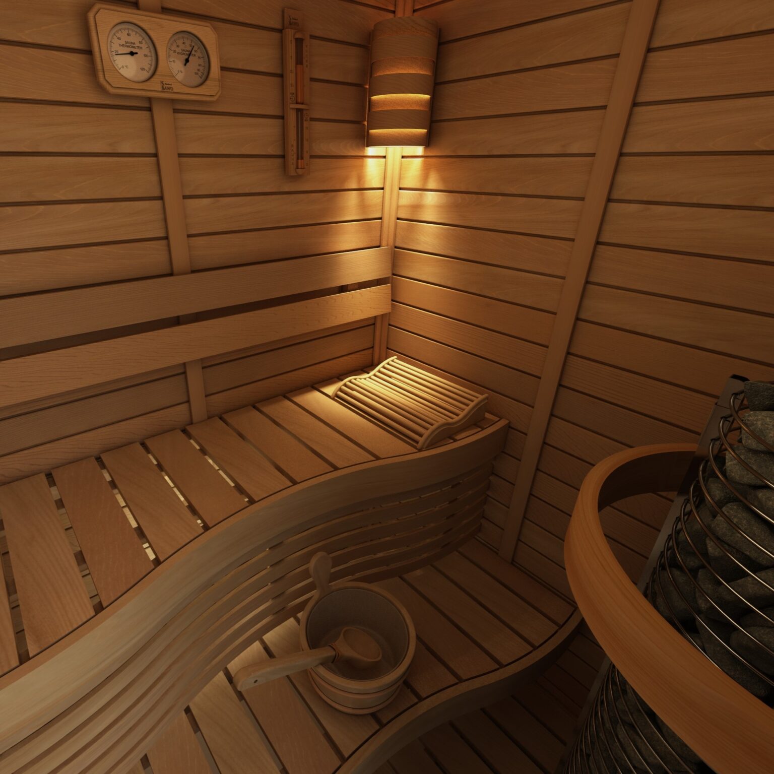 Selecting the right accessories for your home sauna - Sauna People