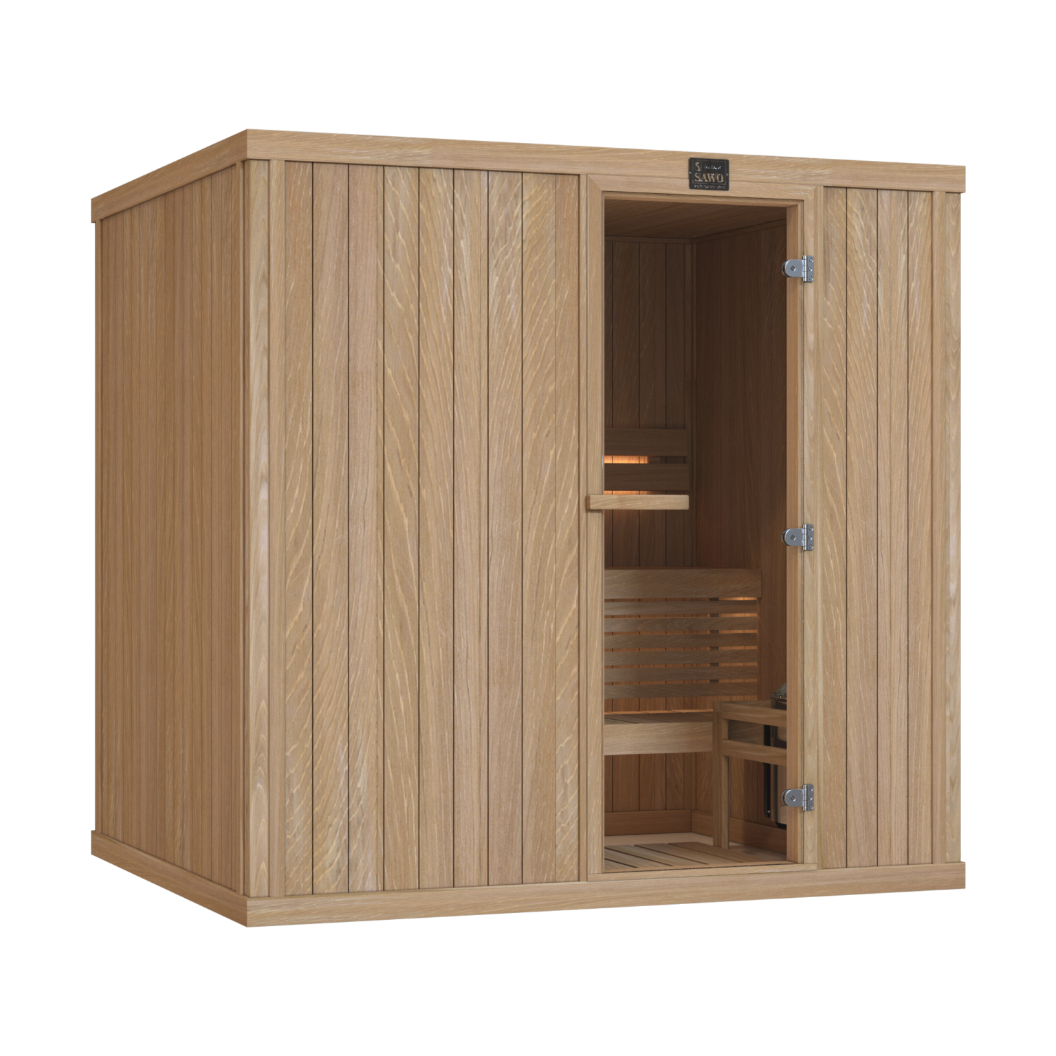 5 PERSON HOME SAUNA – MODEL 1721RL-V CEDAR - Sauna People