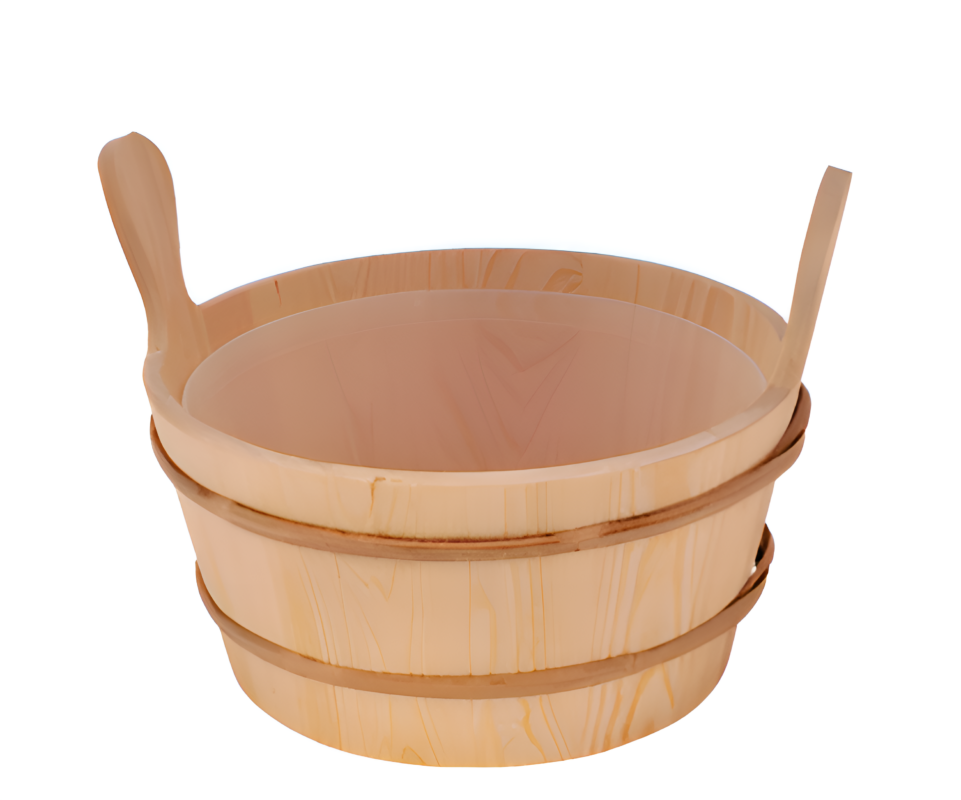9L SAUNA BUCKET PINE SAWO 300-TP - Sauna People