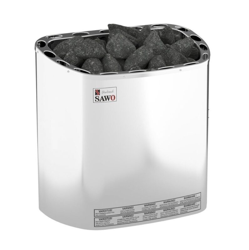 8kW SCANDIA PREMIUM STAINLESS STEEL SAUNA HEATER requires digital ...